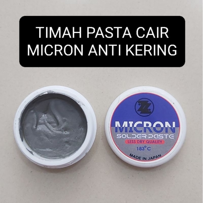 Jual MICRON Timah Pasta Cair Solder Paste 17 Gram | Shopee Indonesia