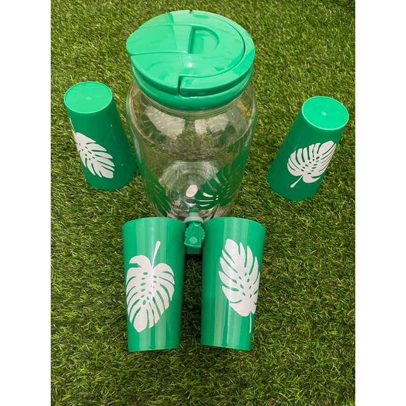 Jual Teko | Jug Nakami Plastik Set (Green) | Shopee Indonesia