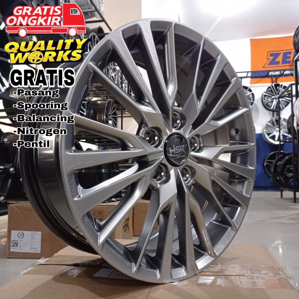 Jual Velg Mobil Hrv Serena R17 Lebar 7 Pcd 5x114 Et45 Hsr Wheel Wiegen | Shopee Indonesia