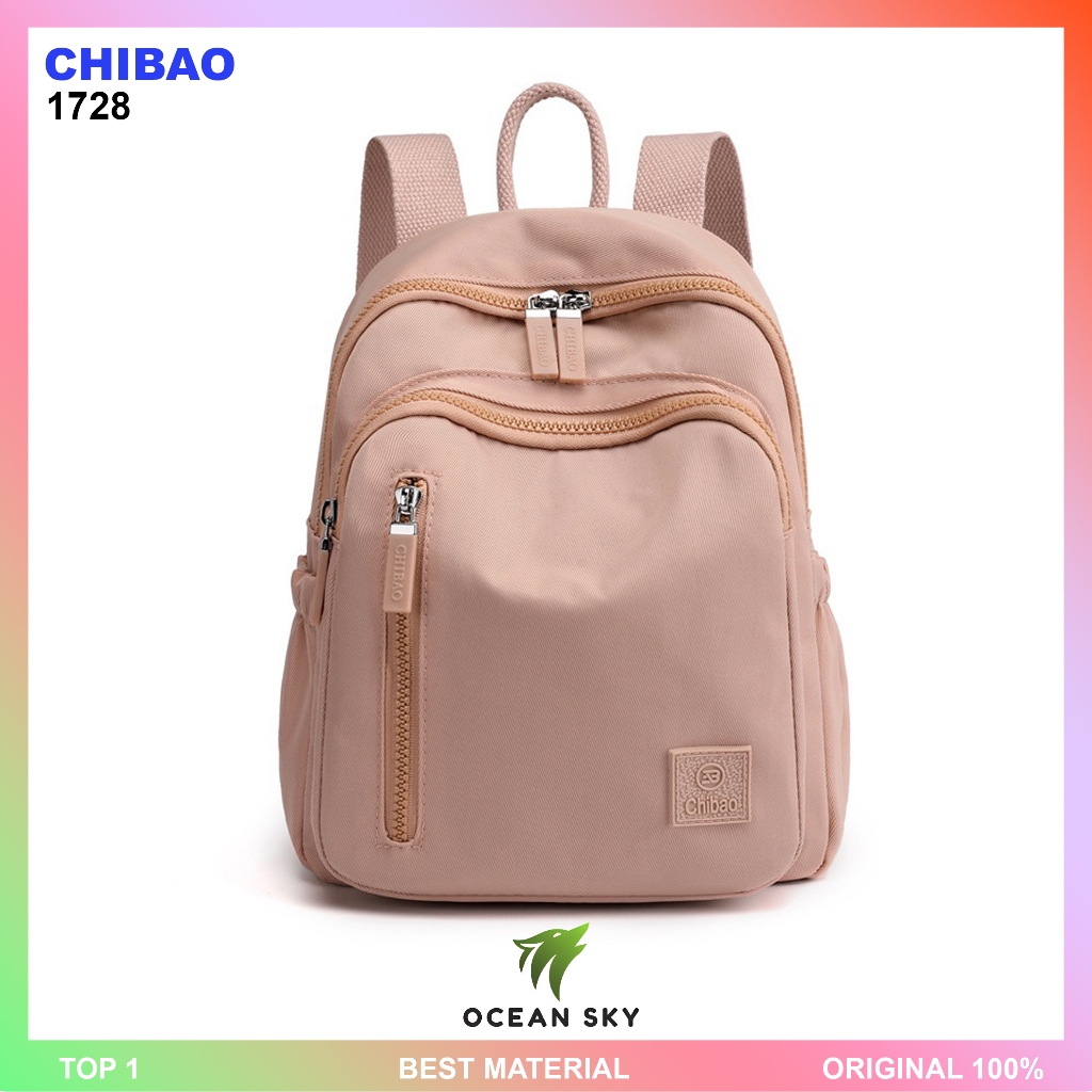 Jual CHIBAO Tas ransel wanita CHIBAO 1728 Original Import Waterproof ...