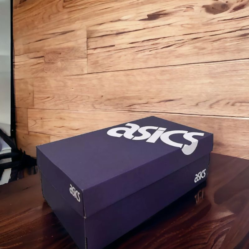 Jual Dus sepatu / box sepatu 4sics ungu termurah ecer dan grosir ...