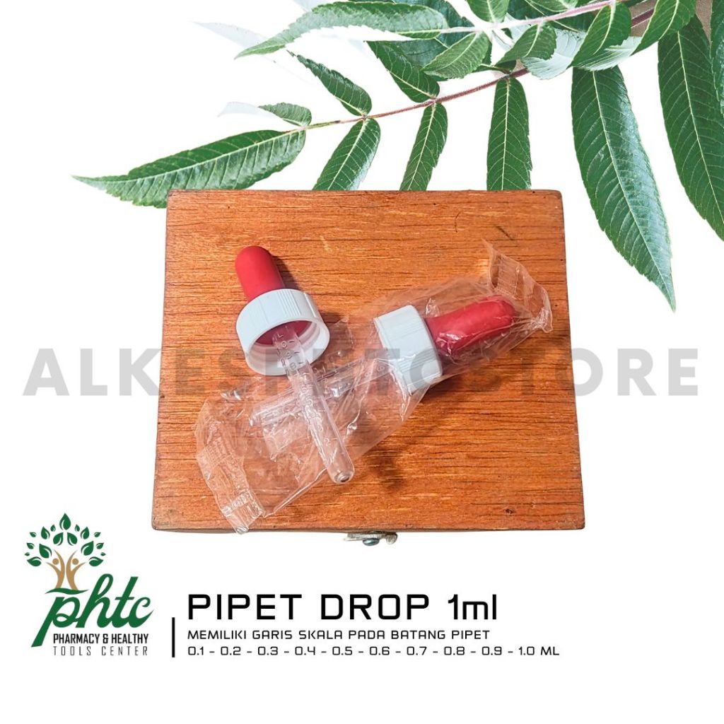Jual Pipet Drop 1ml dengan skala 0.1ml, 0.2ml, 0.3ml dst. hingga 1ml ...