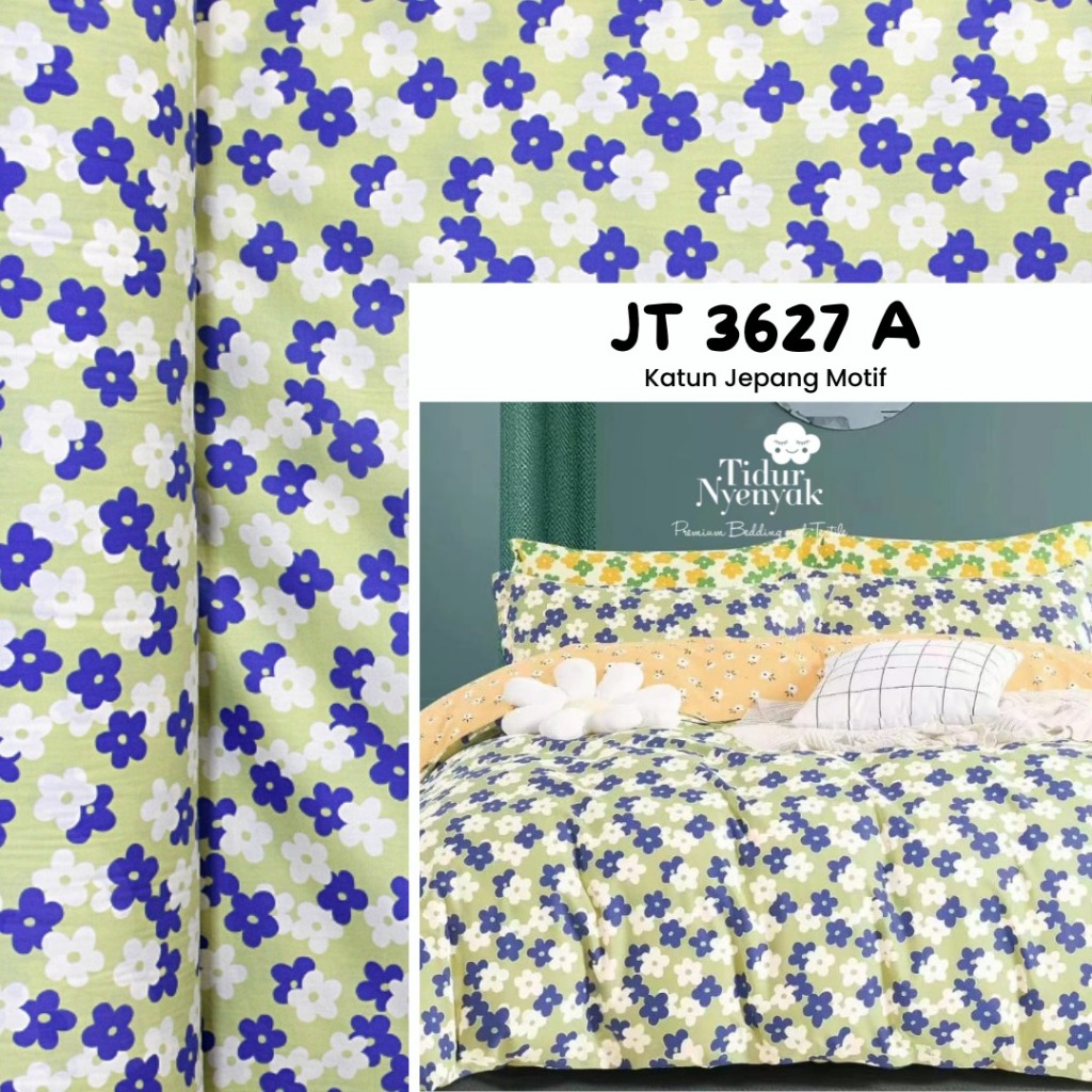 Jual KAIN KATUN JEPANG 100% KATUN PER 50 CM MOTIF BUNGA DAUN SAKURA ...
