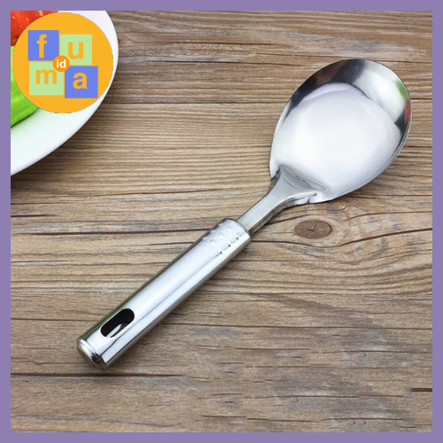Jual Sendok Sayur / Centong Nasi Lauk Stainless Steel / Irus Stainless ...