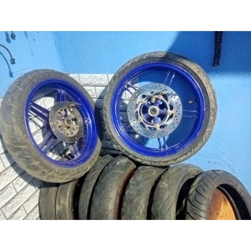 Jual velg Yamaha R15 v2 original fullset | Shopee Indonesia