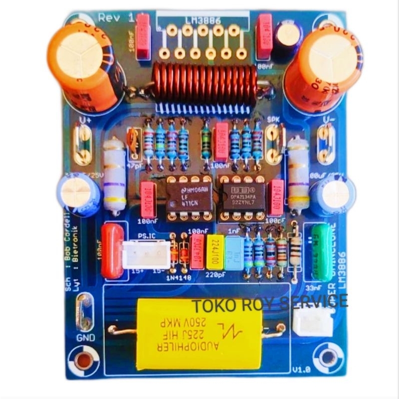 Jual LM3886 SUPER GAINCLONE TANPA IC | Shopee Indonesia