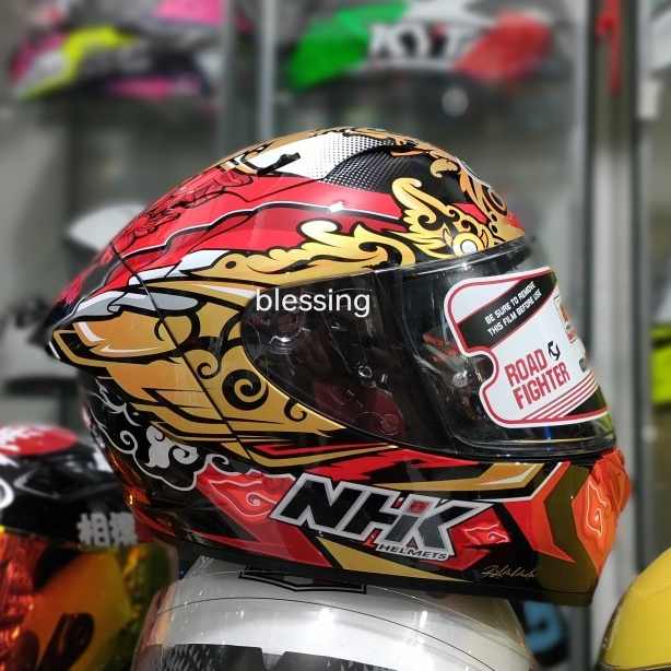 Jual HELM NHK GP R TECH STREET IVAN ORTOLA #6 SPECIAL EDISI HELM FULL ...