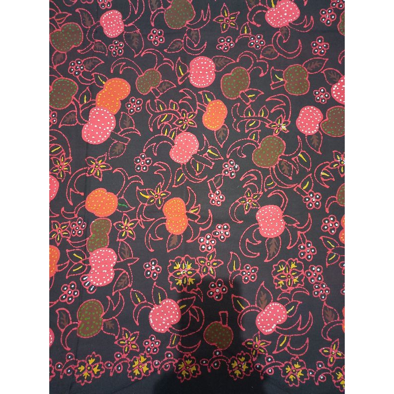 Jual Batik Tulis Asli Salem Brebesan Motif Buah APEL | Shopee Indonesia