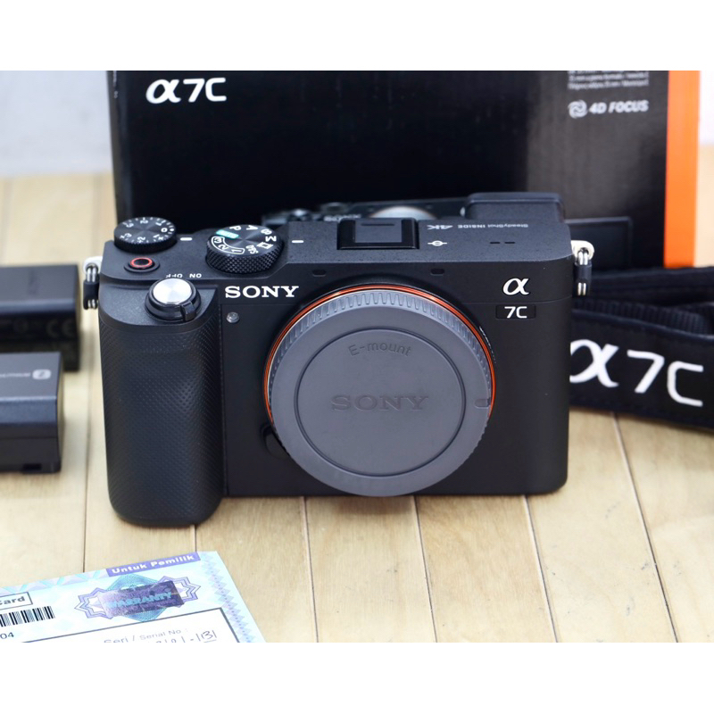 Jual SONY ALPHA 7C A7C Body Only Black SC 252 Garansi Juni 2024 ...