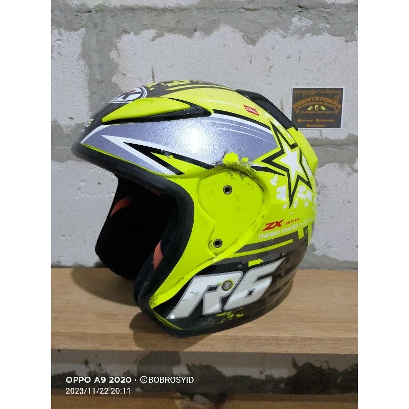 Jual HELM NHK R6 ORIGINAL SECOND | Shopee Indonesia