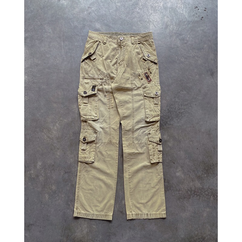 Jual BD City Multipocket Cargo Pants | Baggy Pants | Y2K | Shopee Indonesia