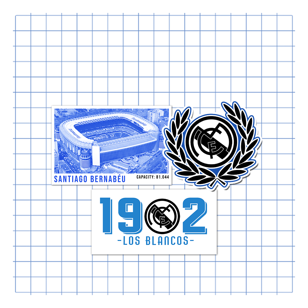 Jual Sticker Pack Real Madrid | Shopee Indonesia