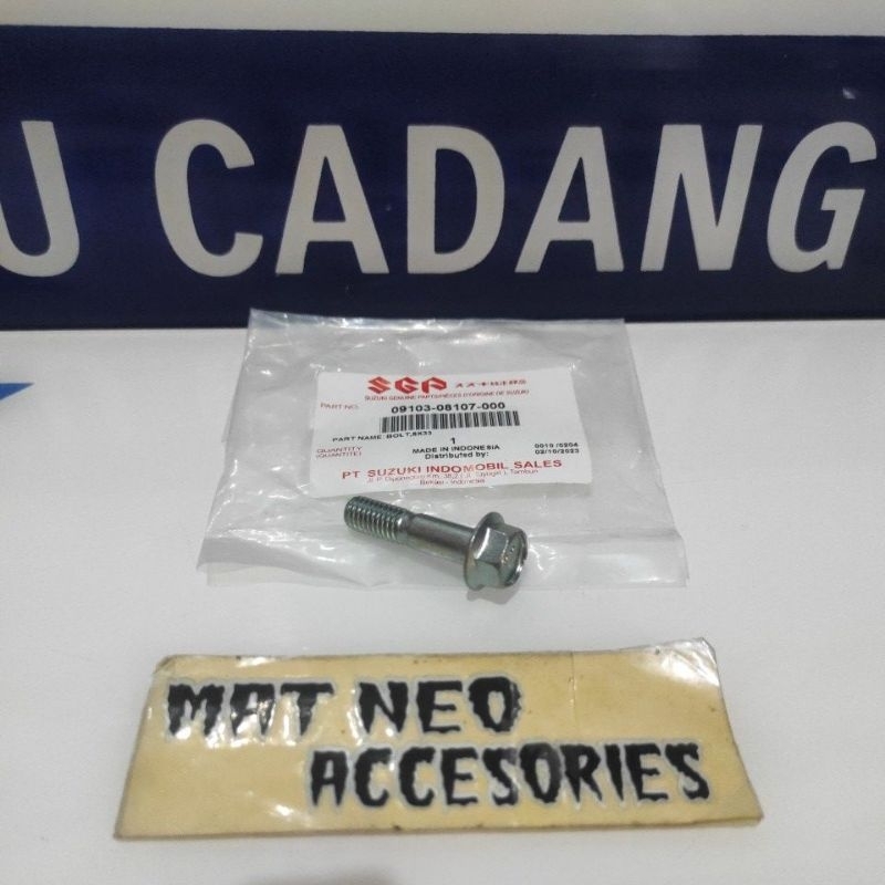 Jual baut kaliper rem cakram depan satria 2 tak lumba hiu fu Shogun 110 tornado smash Shogun 125 ...