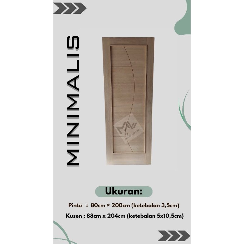 Jual kusen + pintu meranti plus loster | Shopee Indonesia