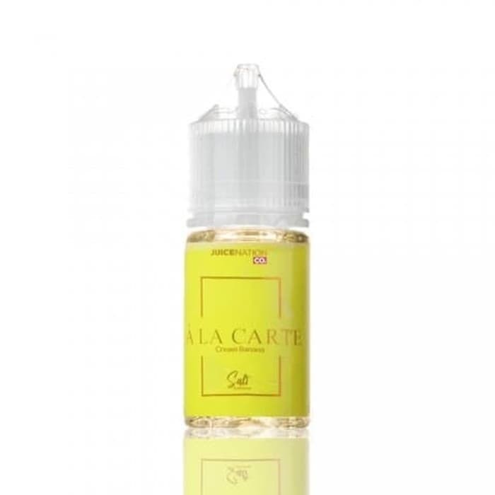 Jual Liquid Ala Carte Cream Banana Salt Nic 30MG 30ML | Shopee Indonesia