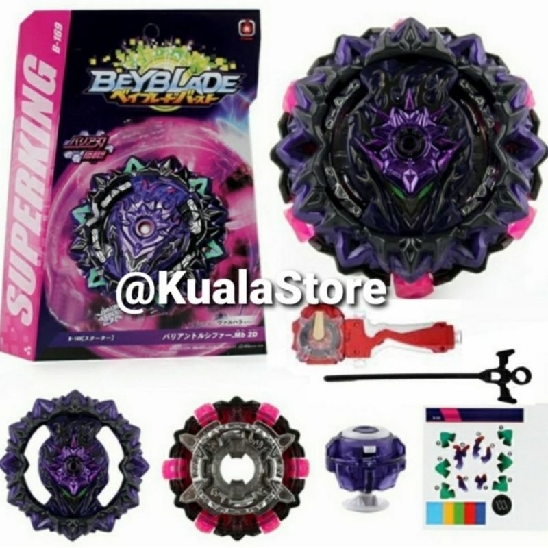 Jual Beyblade Burst Super King Varian Lucifer Mobius Launcher Standard ...