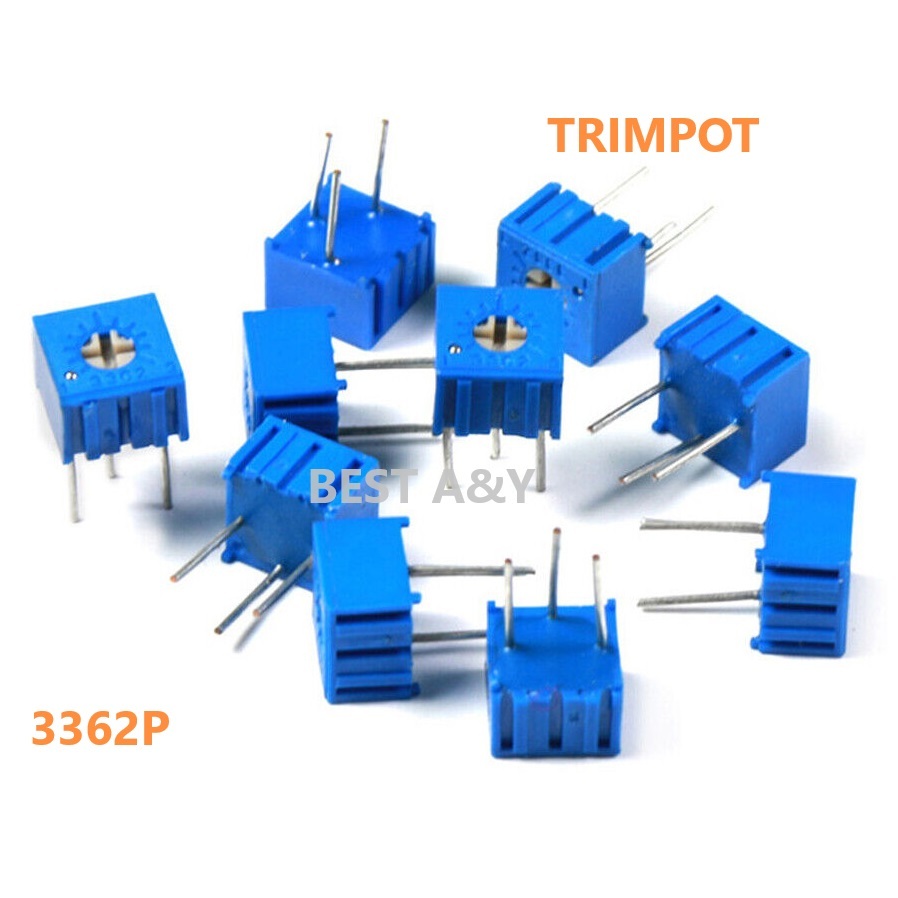Jual Trimpot Trimmer Potentiometer 3362 P 3362P Presisi Resistor ...