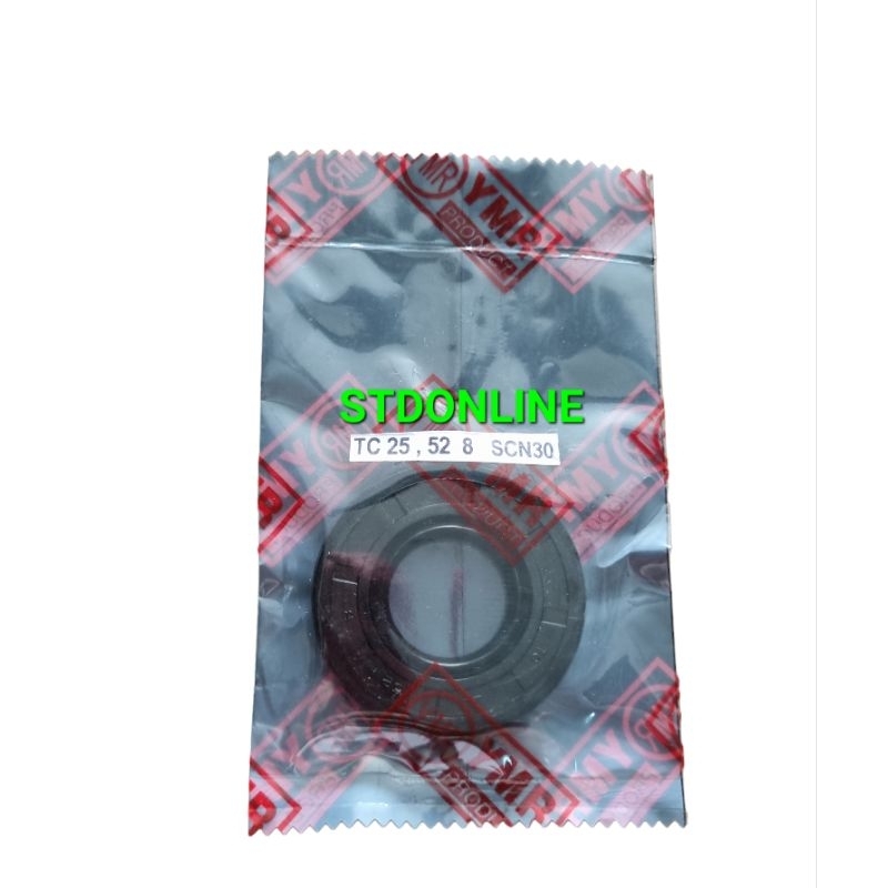 Jual Oil seal TC 25 - 52 - 8 / SCN 30 OIL SEAL TC 25 X 52 X 8 | Shopee ...