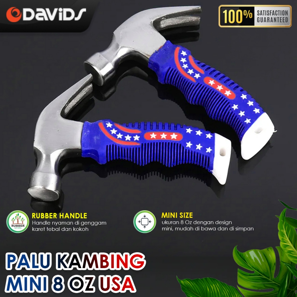 Jual Palu Kambing Martil Hammer Mini Multifungsi Usa 8 Oz Polos ...