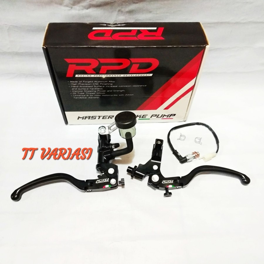 Jual Master Rem Radial RPD 17MM & Handle RPD Kiri - Rem / Kopling ...
