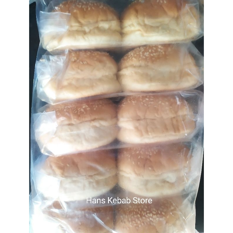 Jual Roti Burger Wijen Isi 10 Pcs | Shopee Indonesia