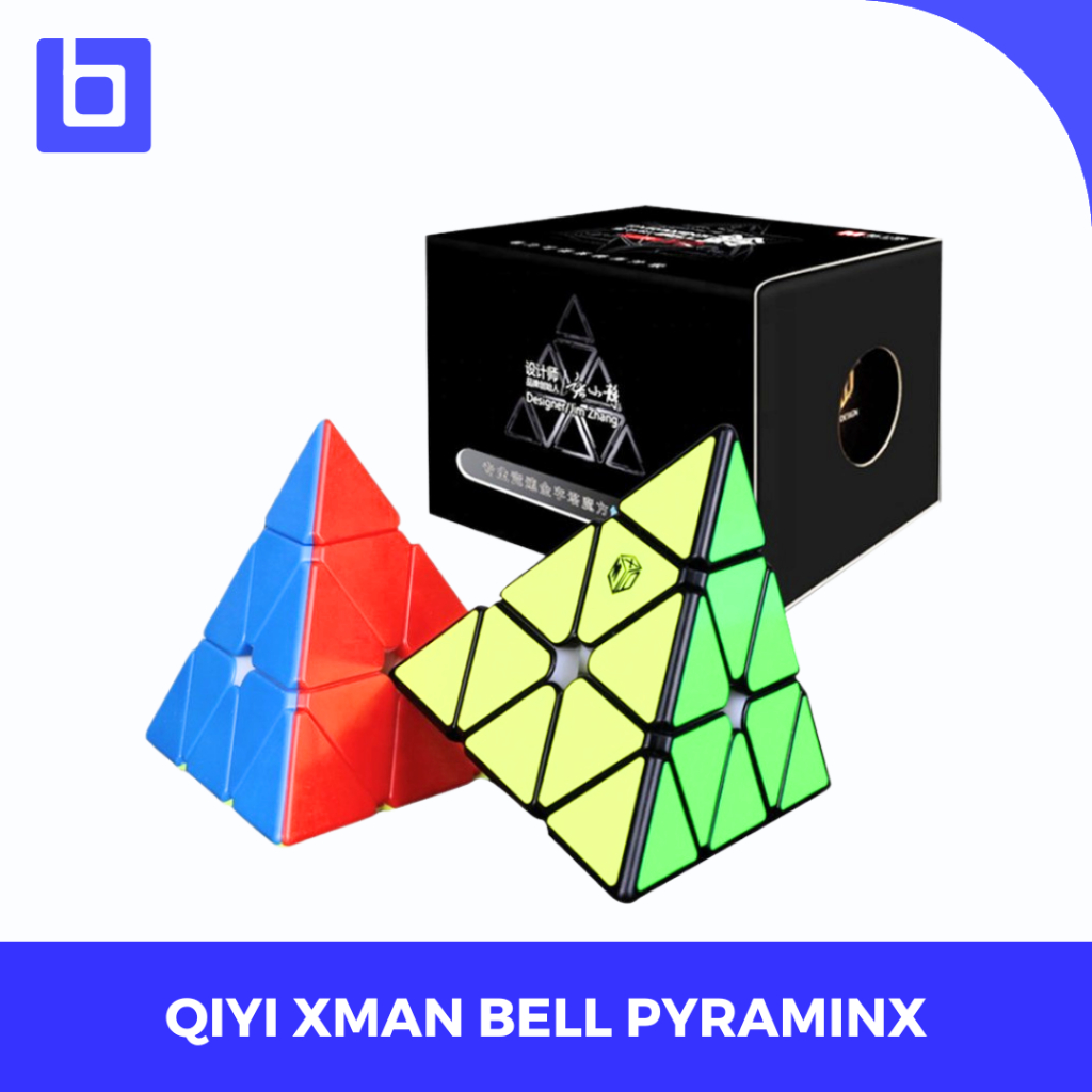 Jual Cube Pyraminx - QiYi XMAN BELL MAGNETIC PYRAMINX V2 - Xman Bell V2 ...