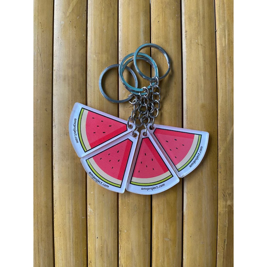 Jual Gantungan Kunci Semangka Akrilik | Shopee Indonesia