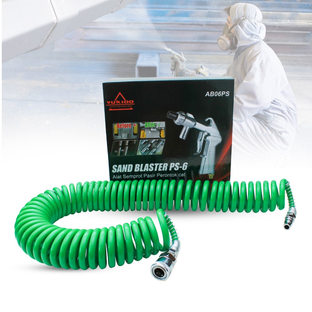 Jual PAKET SANDBLASTING SPRAYER PASIR+SELANG RECOIL MURAH BERKUALITAS ...