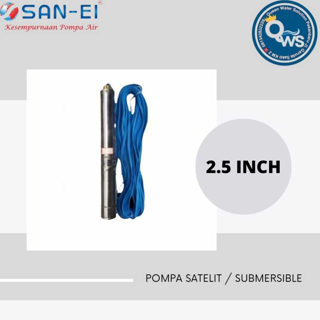 Jual Pompa Satelit / Submersible SAN-EI 2.5" INCH Kabel - SAN-EI | Shopee Indonesia