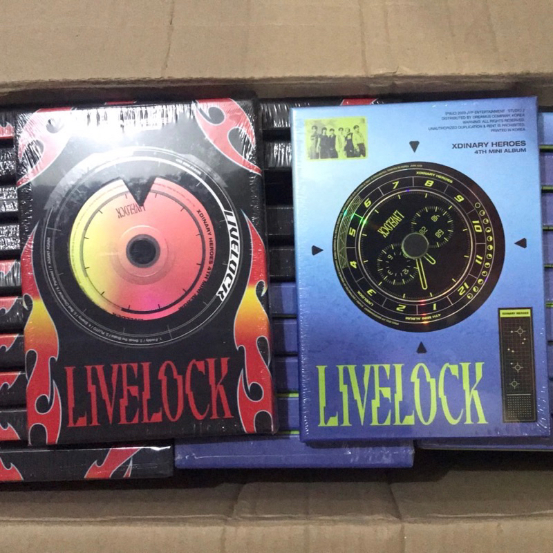 Jual (READY STOCK) XDINARY HEROES 4th Mini Album - LIVELOCK SEALED ...