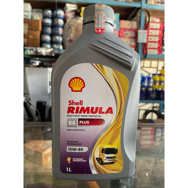 Jual Shell Rimula R4 PLUS 15w-40 1L | Shopee Indonesia