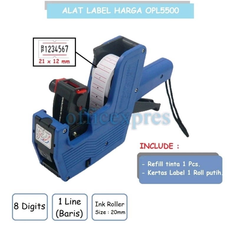 Jual Alat Label Harga Price Label 8 digit | Shopee Indonesia