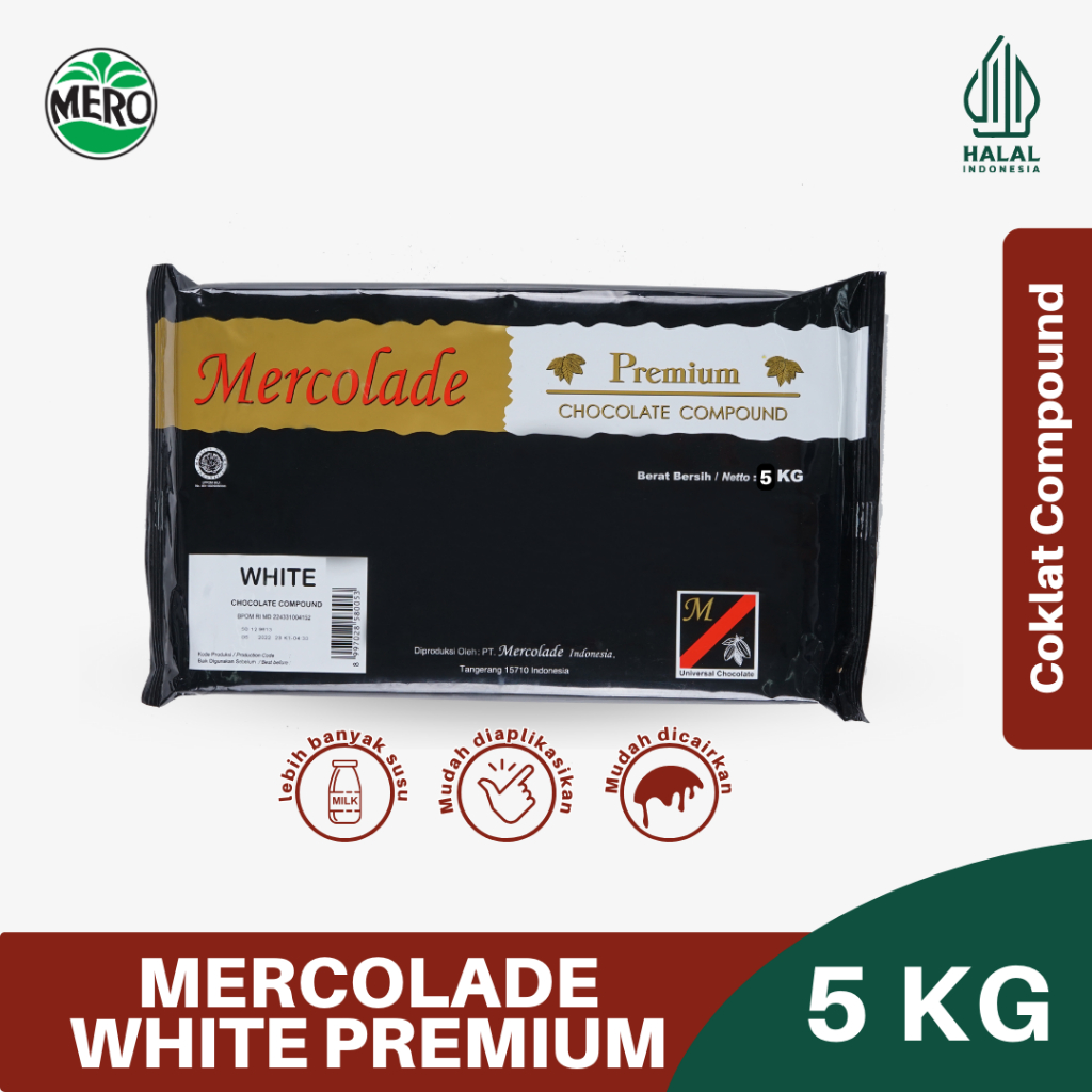 Jual Mercolade Premium White Compound 5 kg | Shopee Indonesia