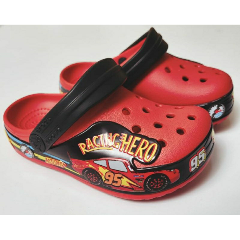 Jual CROCS CARS McQueen RACING HERO RED for KIDS and JUNIOR | Shopee ...
