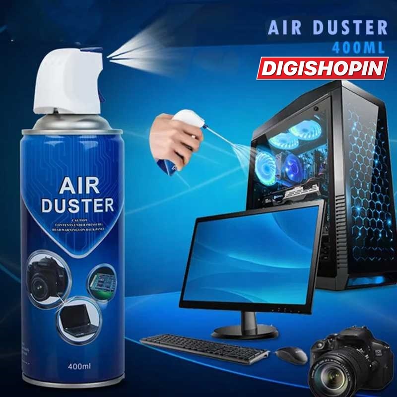 Jual Semprotan Angin Untuk PC Komputer CPU Air Duster High Pressure 400 ...