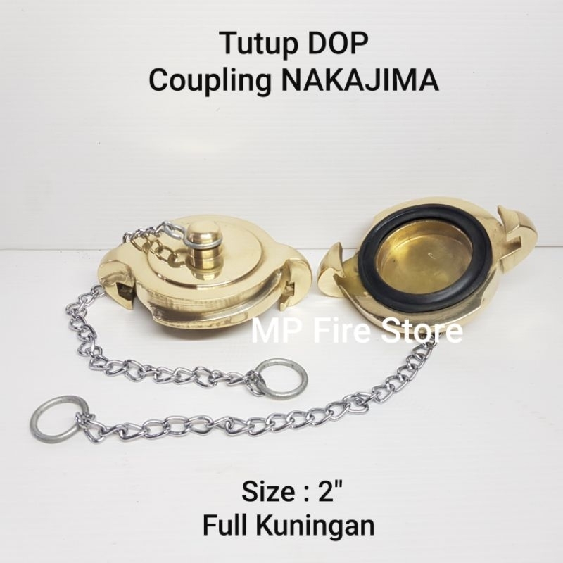 Jual FIRE BLANK CAP TUTUP DOP NAKAJIMA 2 in KUNINGAN TUTUP COUPLING ...