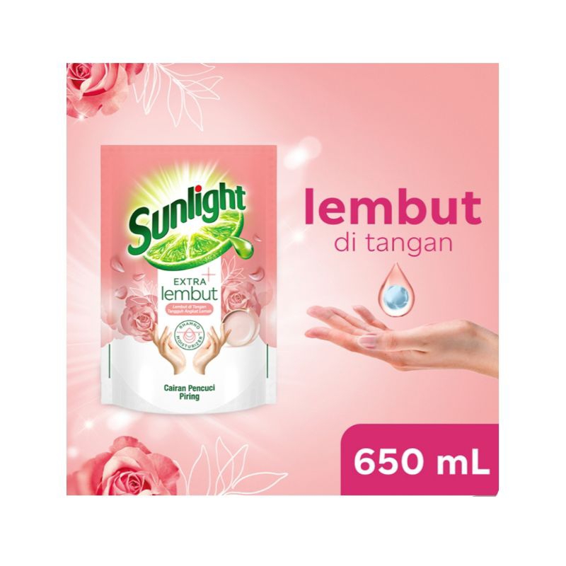 Jual Sunlight Sabun Cuci Piring Extra Lembut 650ml | Shopee Indonesia