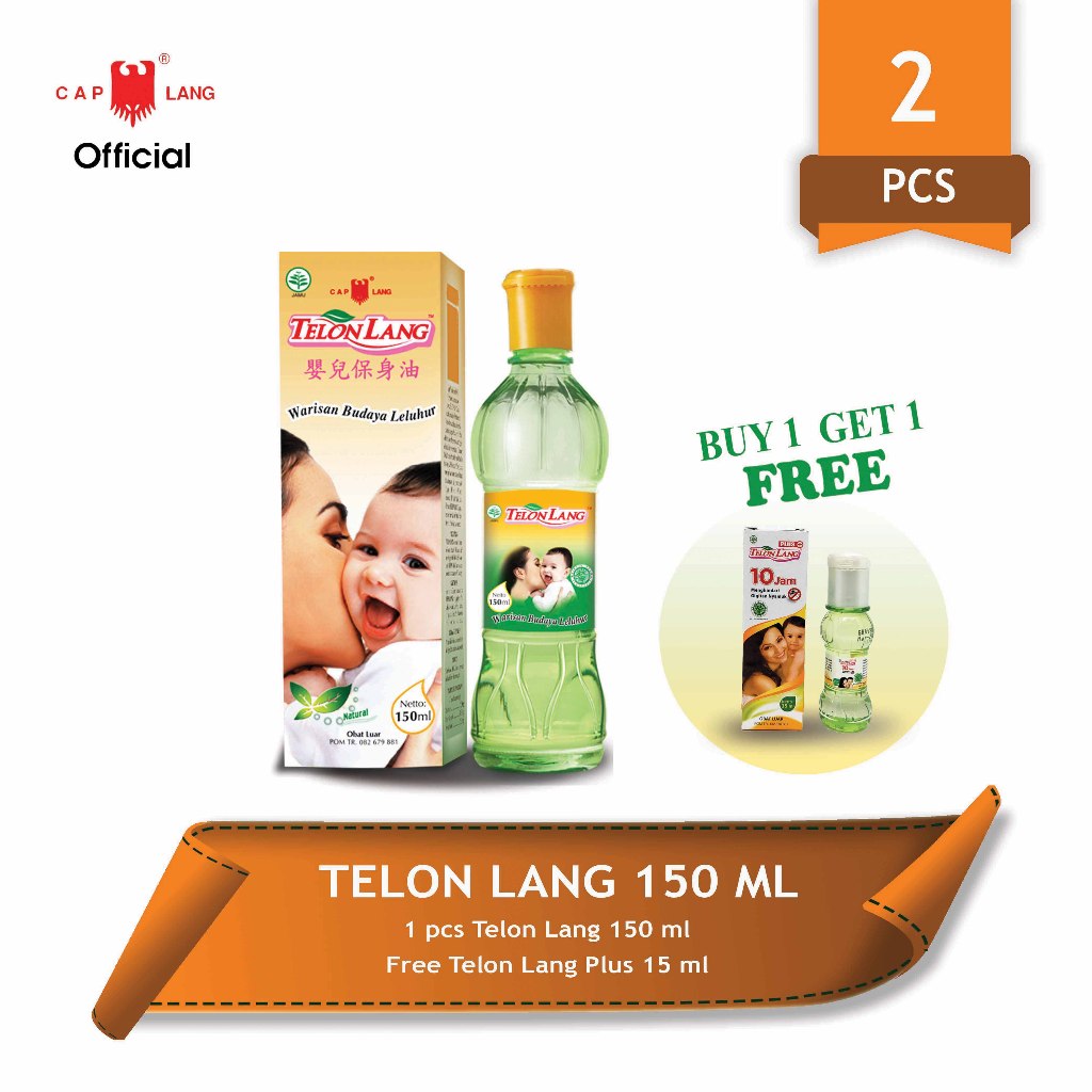 Jual Cap Lang TELON LANG 150 ML | Shopee Indonesia