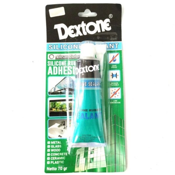 Jual Lem Silicone Tube 70 Gram Rubber Sealant Sealent Silikon Lem Kaca ...