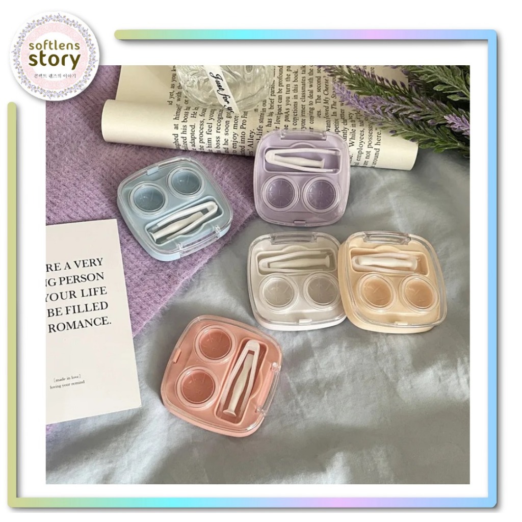 Jual SOFTLENS STORY Glitz Tempat Softlens Travel Kit Kotak Softlens ...