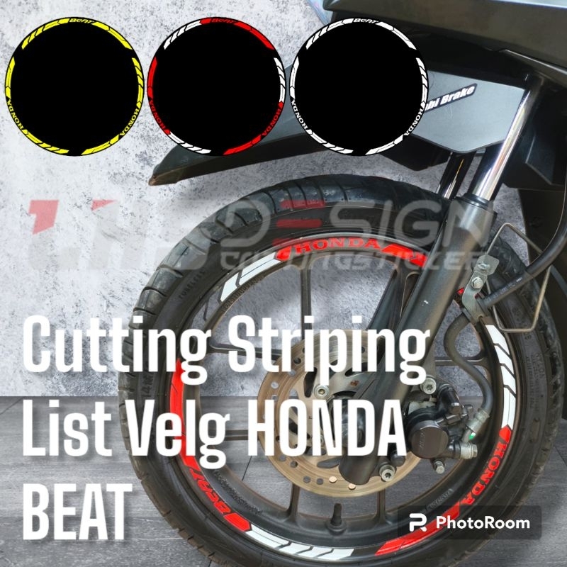 Jual Sticker Stiker List Velg Motor All Beat | Shopee Indonesia