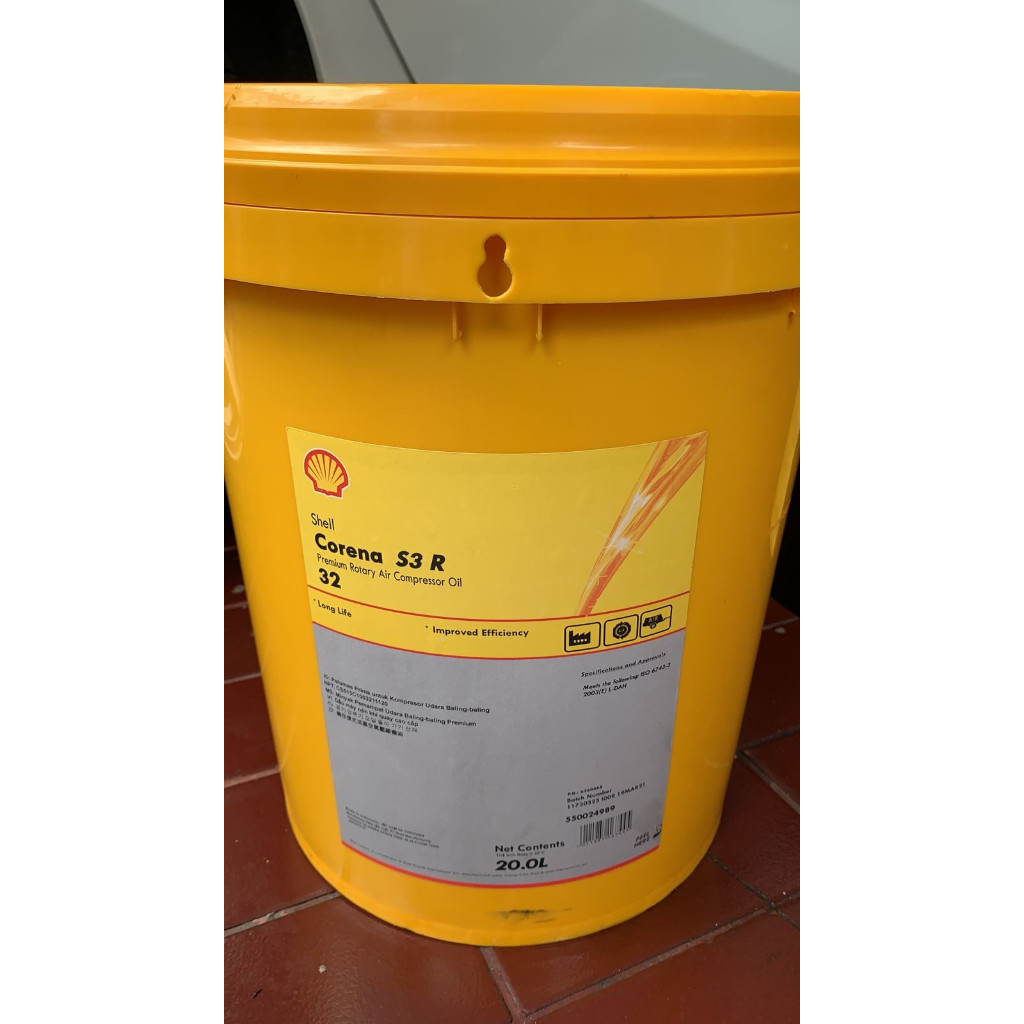 Jual Oli Kompresor SHELL CORENA S3 R 32 | Shopee Indonesia
