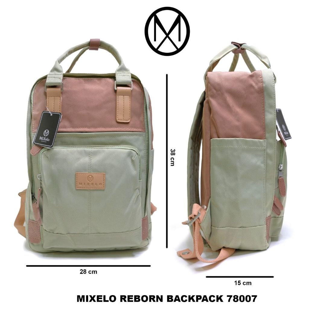 Jual MIXELO 78007 Backpack Reborn/Tas ransel model korea fashionable ...