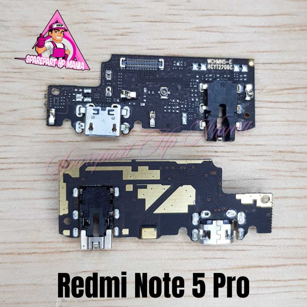 Jual KONEKTOR CAS REDMI NOTE 5 PRO FLEXIBLE PAPAN CAS CHARGING BOARD ...