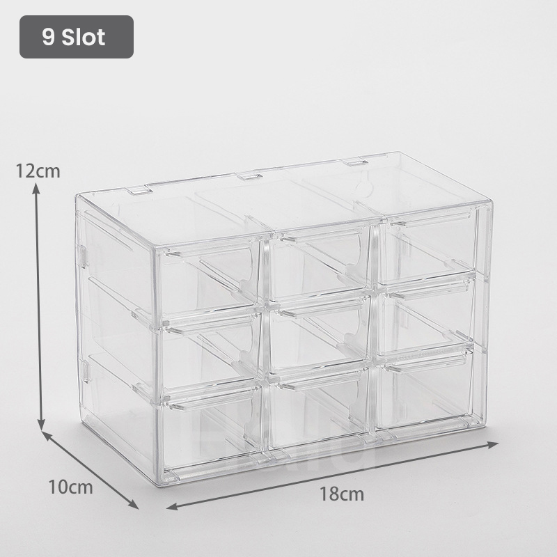 Jual HALU Storage Box Mini Kotak Penyimpanan Serbaguna Laci Perhiasan ...