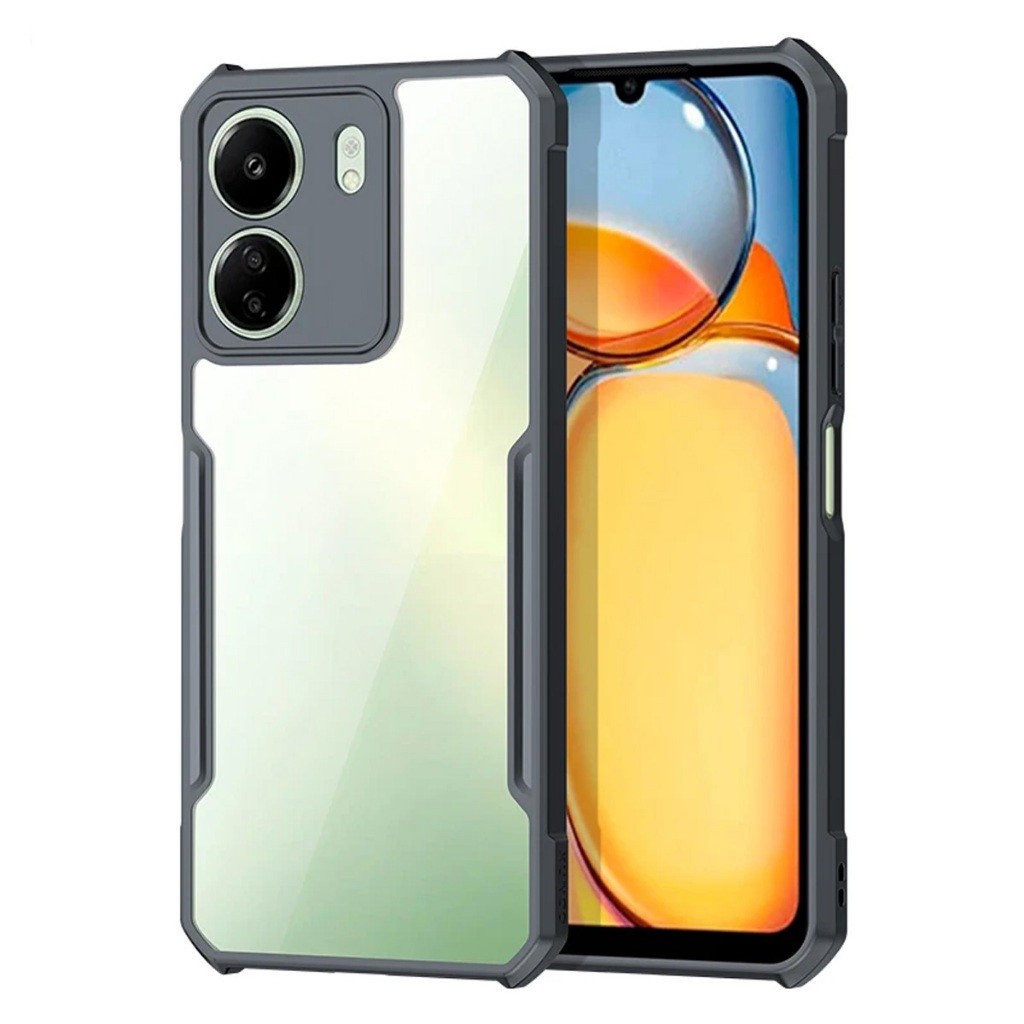 Jual Terbaru Casing Transparan Xiaomi Redmi 13C/Poco C65 Shockproof ...