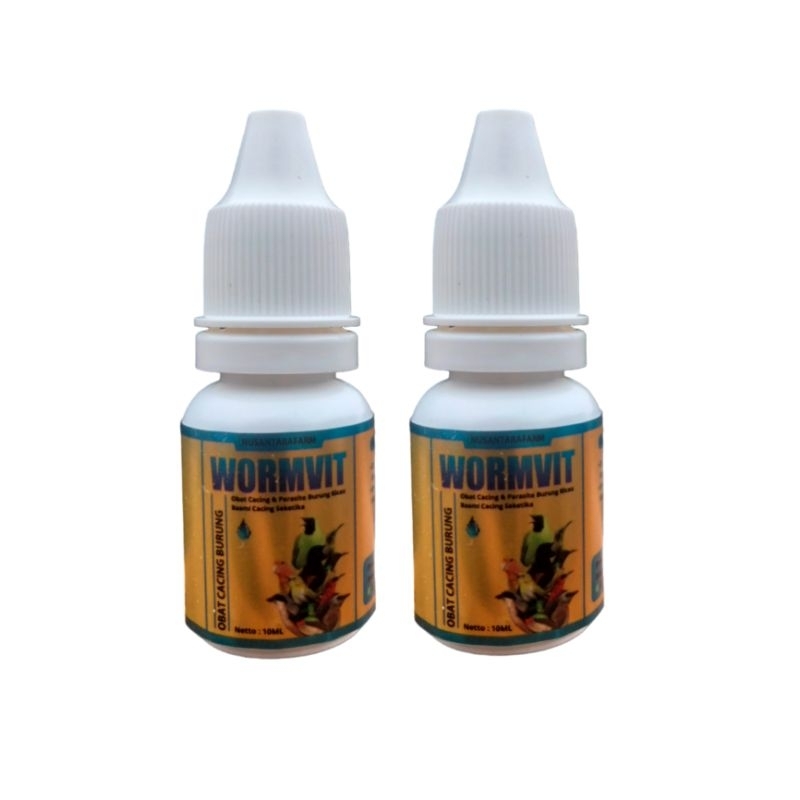 Jual obat cacing burung kicau wormvit basmi cacing dan parasite ...