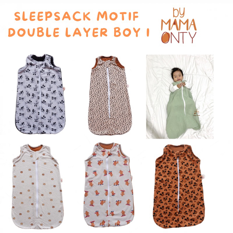 Jual BYMAMAONTY - Sleepsack MOTIF DOUBLE Layer BOY : TOG 2.0 (0-6 TAHUN ...