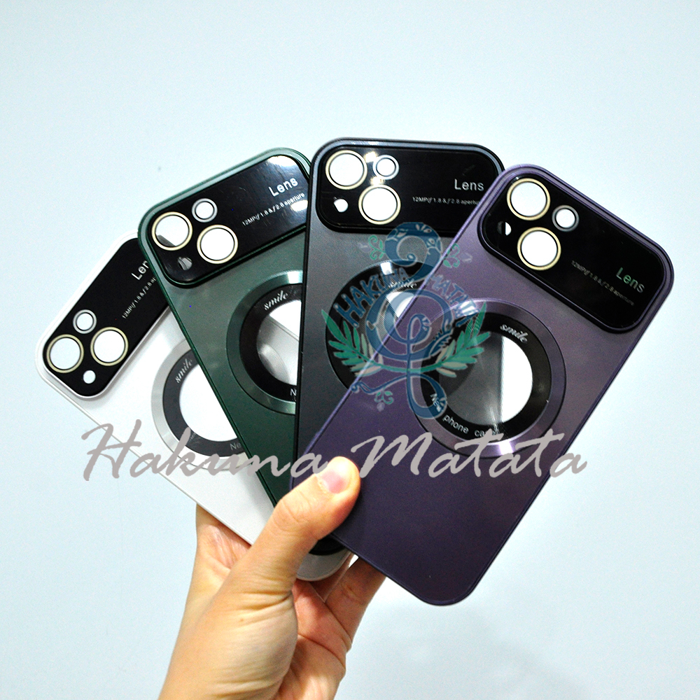 Jual Case iPhone 15 / iPhone 15 Pro / iPhone 15 Pro Max Magnetic Lens ...