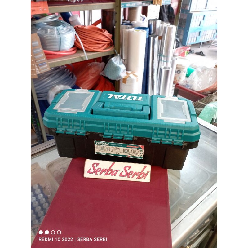 Jual (TPBX0141 14" TOOLBOX TOTAL) Toolbox pvc perkakas 356x168x150mm ...